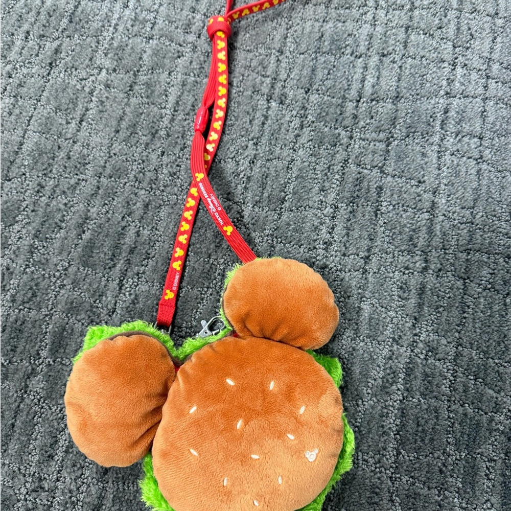 Disney Rare Tokyo Disney Mickey Burger Bag - Gem